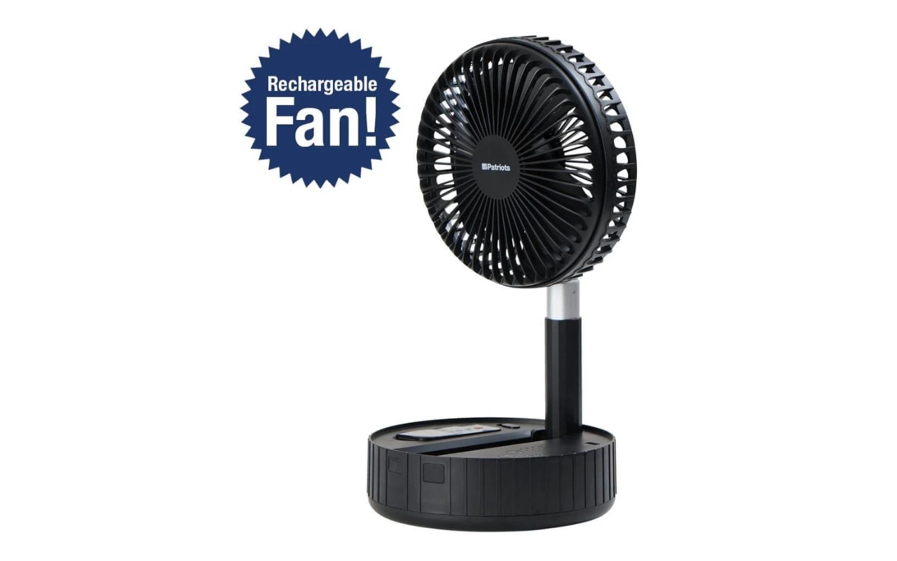 Telescoping Rechargeable Fan & Emergency Power Bank: Where to Buy, Best ...